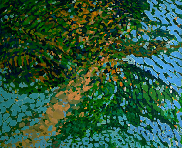 Palm Reflection Over Lake | McGaw Graphics