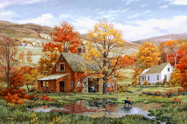 Friends in Autumn | McGaw Graphics