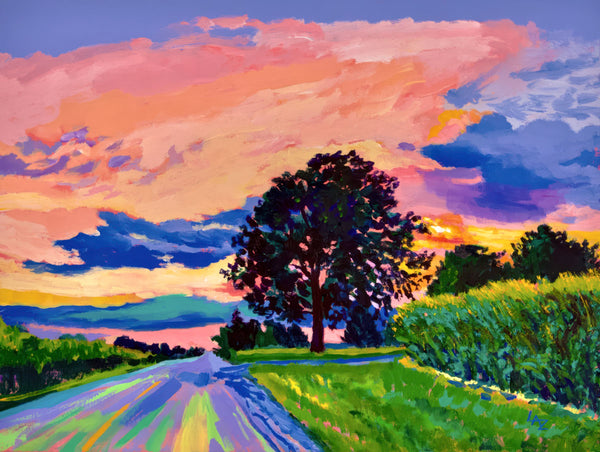 Kendall County Sunset | McGaw Graphics