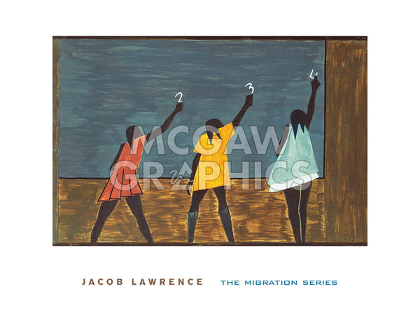 Jacob Lawrence Paintings Great Migration Series