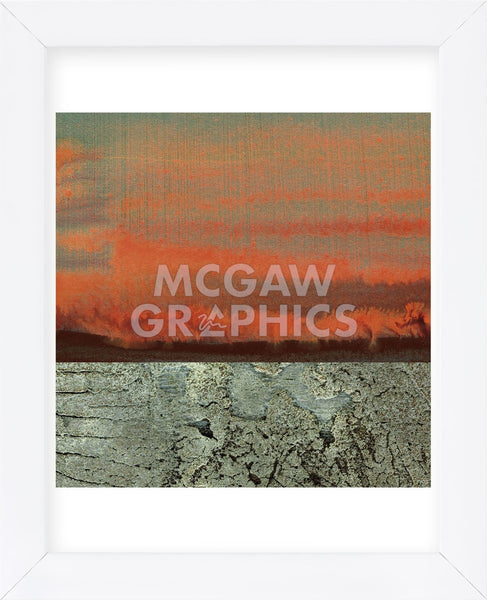 Limestone Sunset (Framed) | McGaw Graphics