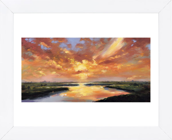 Sunset Reflection (Framed) | McGaw Graphics