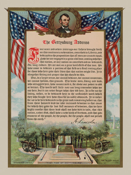 The Gettysburg Address | McGaw Graphics