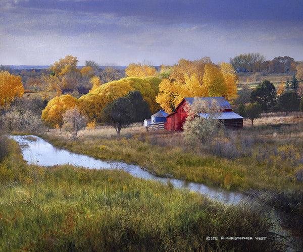 Colorado Barn in Autumn | McGaw Graphics