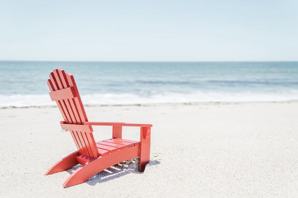 Red Beach Chair | McGaw Graphics