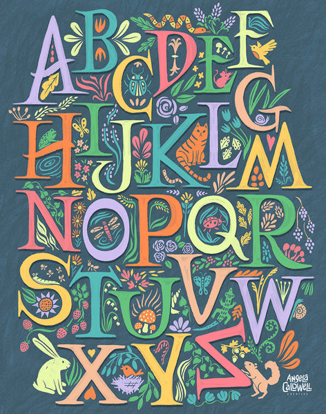 Alphabet Garden | McGaw Graphics