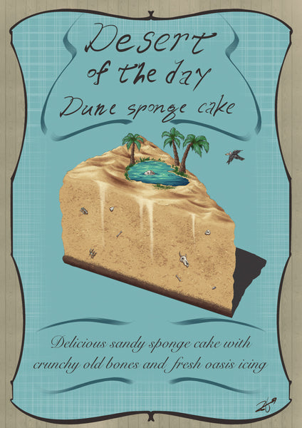 Dune Sponge Cake | McGaw Graphics