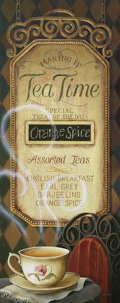 Tea time Menu | McGaw Graphics
