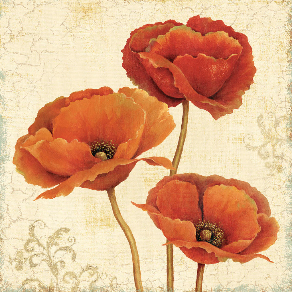 Poppy Bouquet II | McGaw Graphics