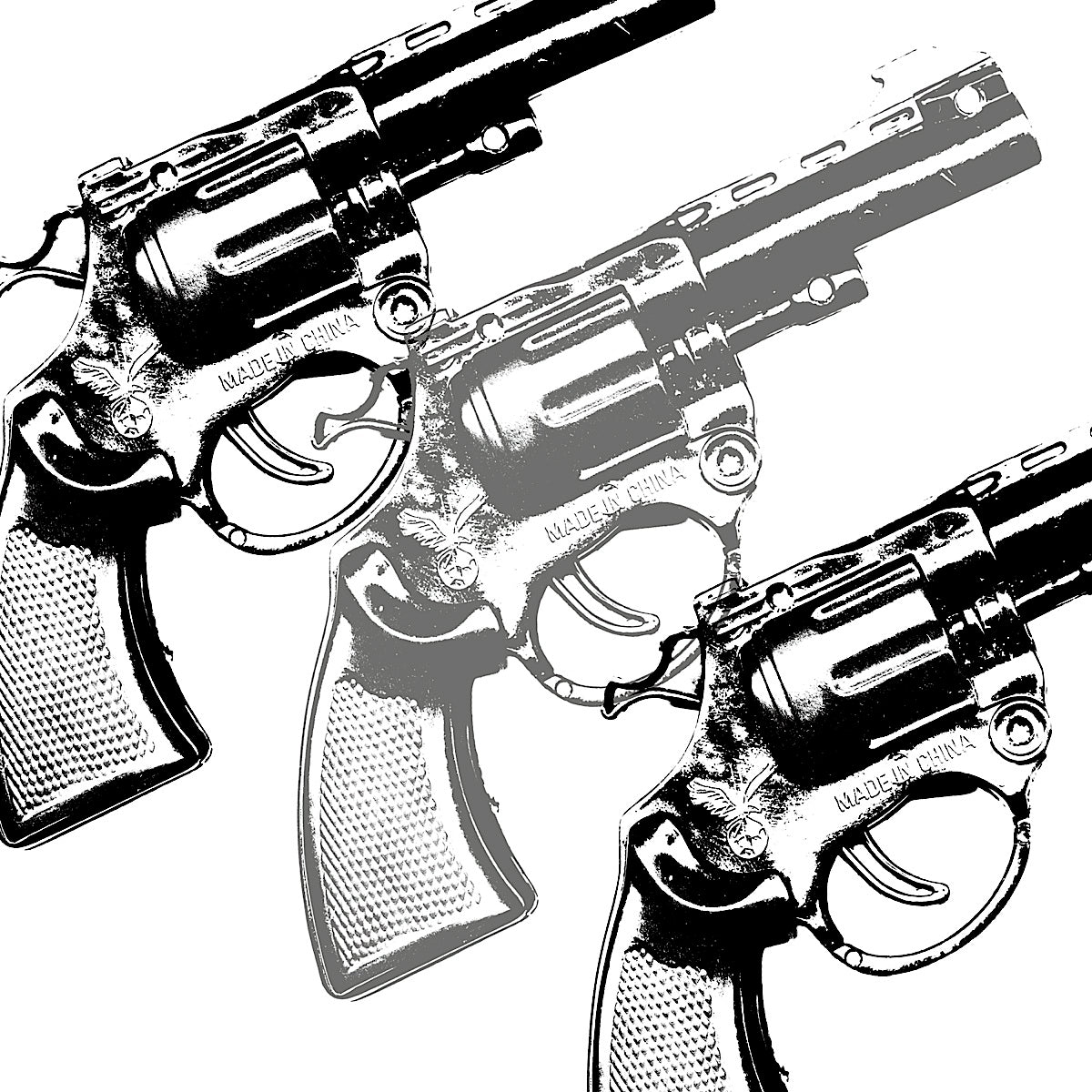 Bang Gun Drawing