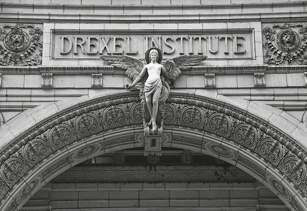 Drexel Angel (b/w) | McGaw Graphics