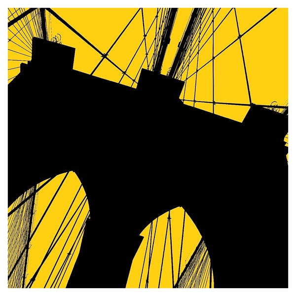 Brooklyn Bridge (yellow) | McGaw Graphics