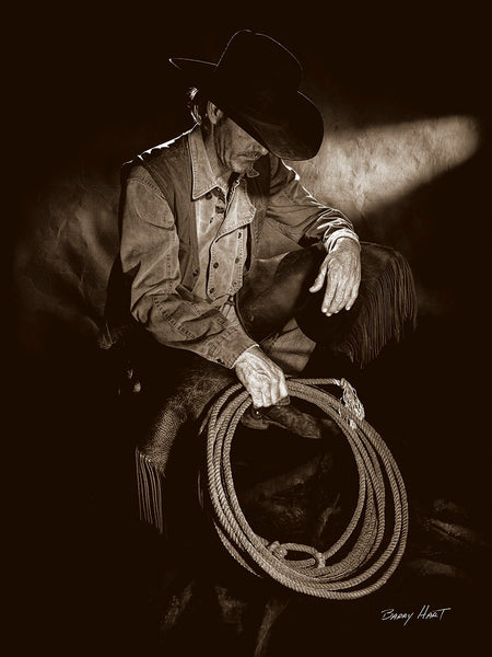 Cowboy Contemplation | McGaw Graphics