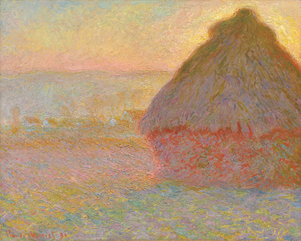 Grainstack (Sunset), 1891 | McGaw Graphics