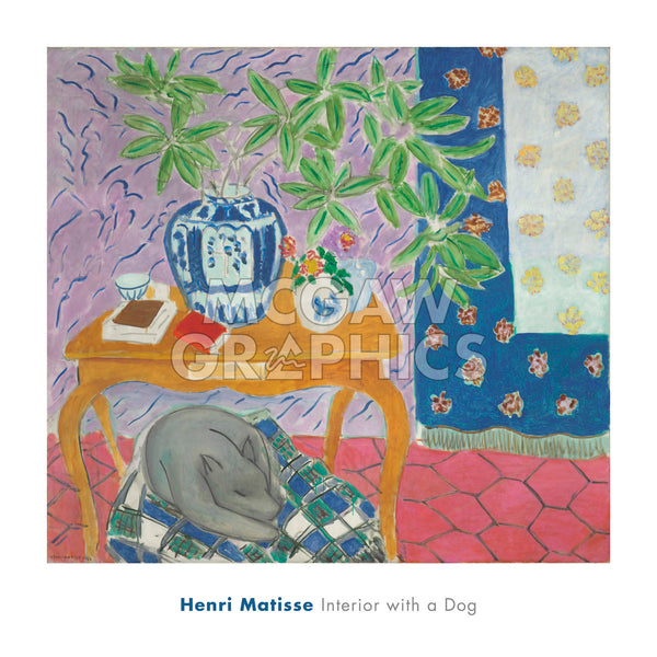 Interior with a Dog, 1934 | McGaw Graphics