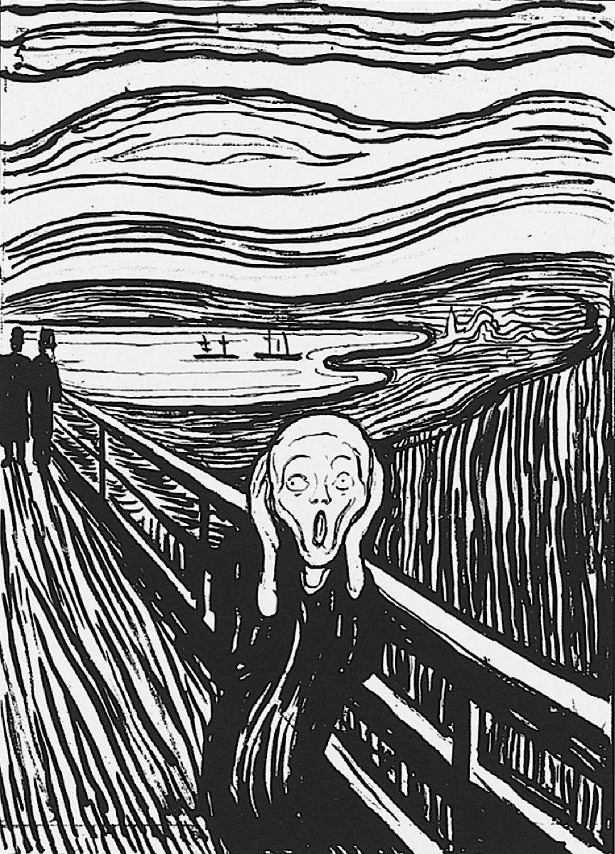Munch Scream Painting