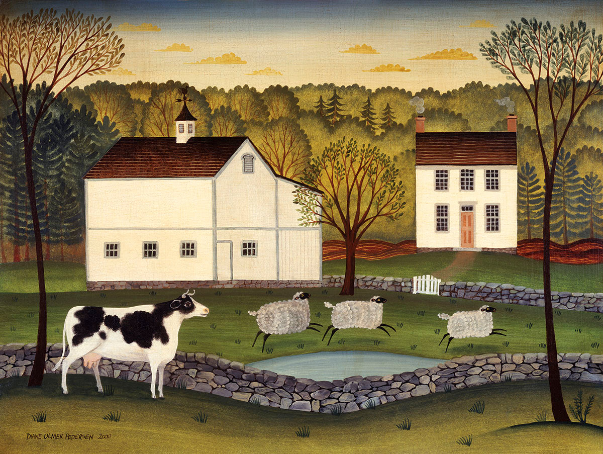Country Folk Art Paintings