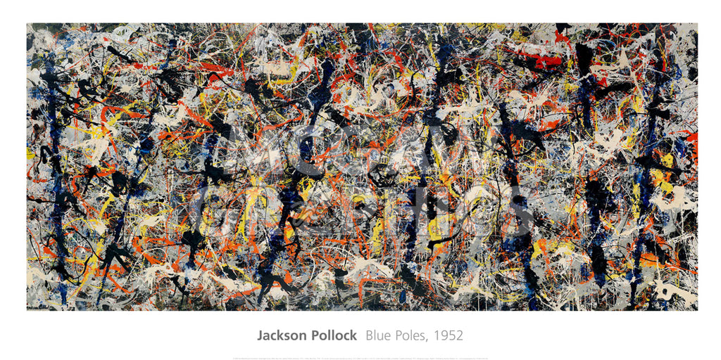 Blue Poles, 1952 | McGaw Graphics