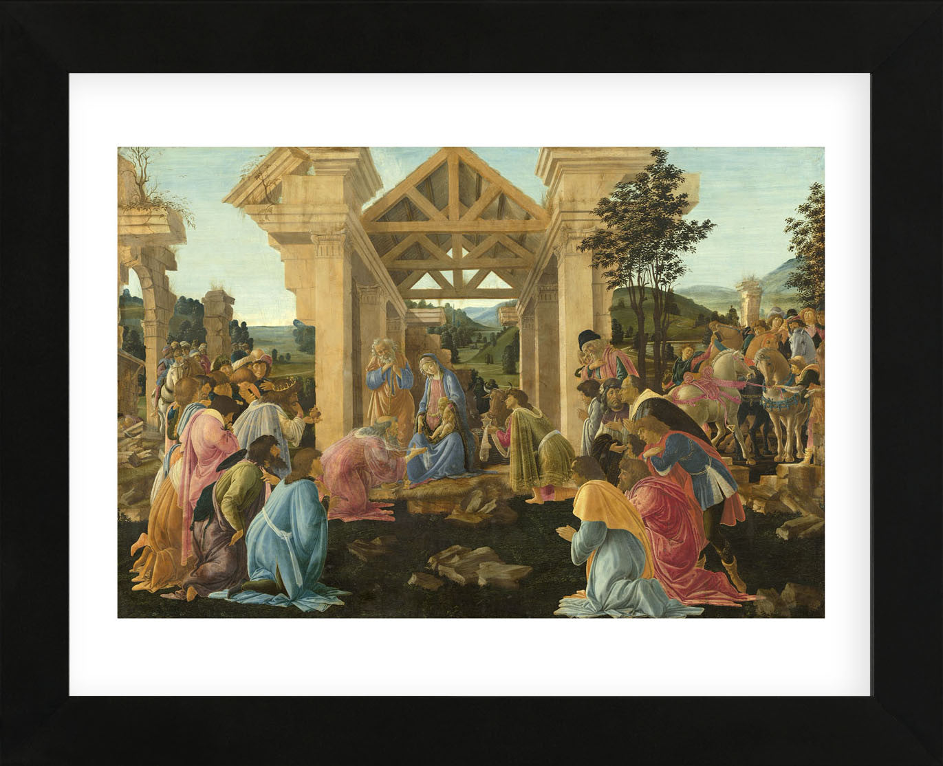 The Adoration Of Magi Botticelli