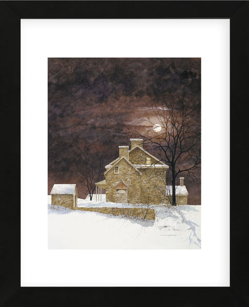 Rust Moon (Framed) | McGaw Graphics