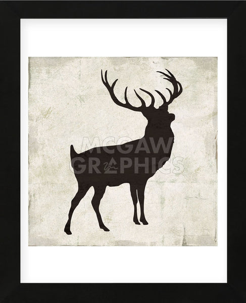 Deer (Framed) | McGaw Graphics