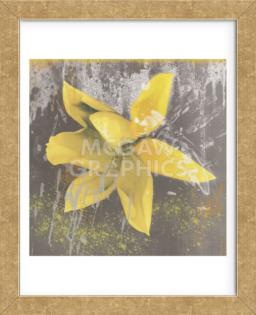 Tulip Fresco (yellow) (Framed) | McGaw Graphics