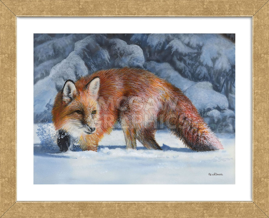 Fox at the Pines (Framed) | McGaw Graphics