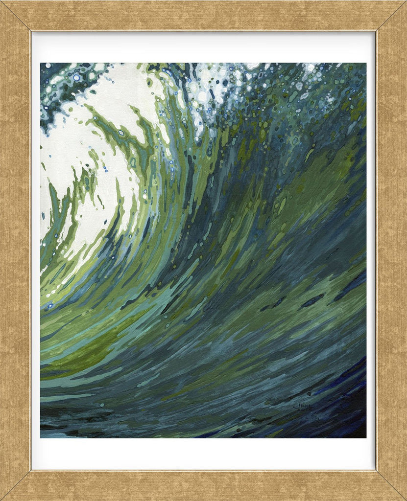 Pacific Ocean Wave (Framed) | McGaw Graphics