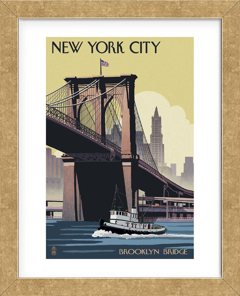 Brooklyn Bridge Graphic