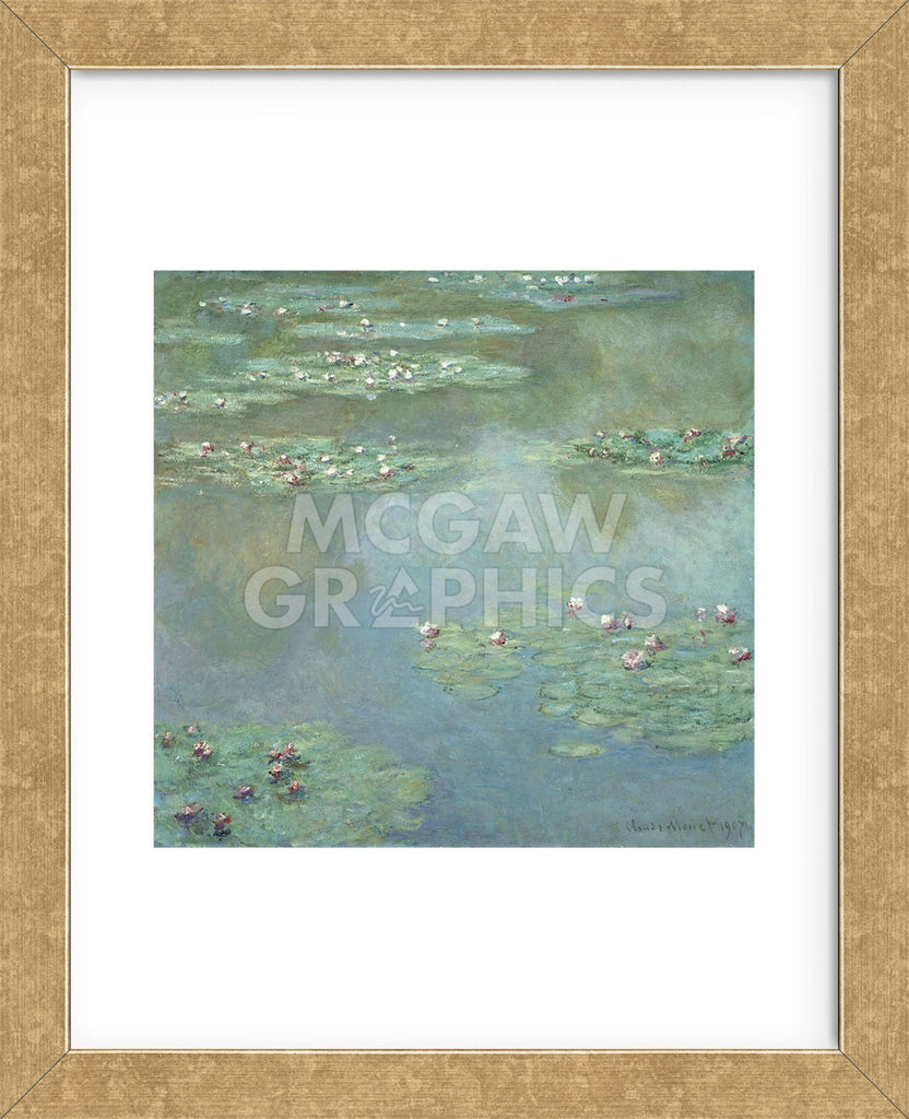 Water Lilies (II), 1907 (Framed) | McGaw Graphics