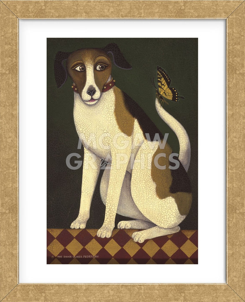 Temptation II (Dog) (Framed) | McGaw Graphics