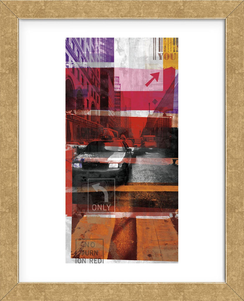 New York Streets VI (Framed) | McGaw Graphics