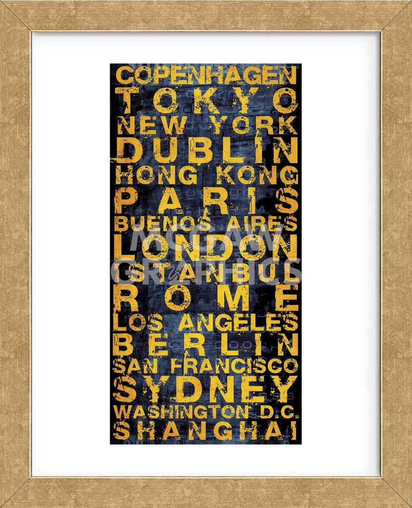 Explore the World III (Framed) | McGaw Graphics