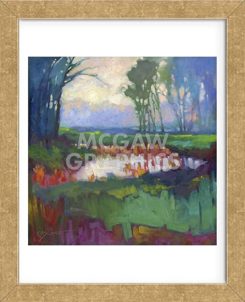 Mist Slowly Rising (Framed) | McGaw Graphics