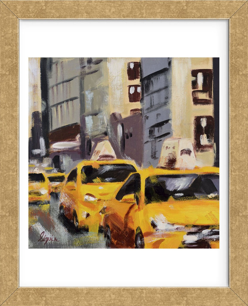 New York Taxi 6 (Framed) | McGaw Graphics