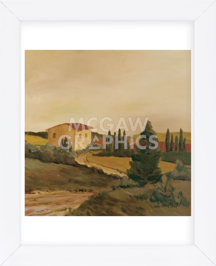 Sunny Tuscan Fields (Framed) | McGaw Graphics