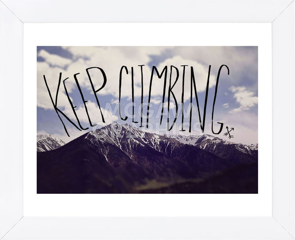 Keep Climbing (Framed) | McGaw Graphics