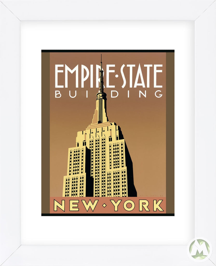 Empire State Building (Framed) | McGaw Graphics