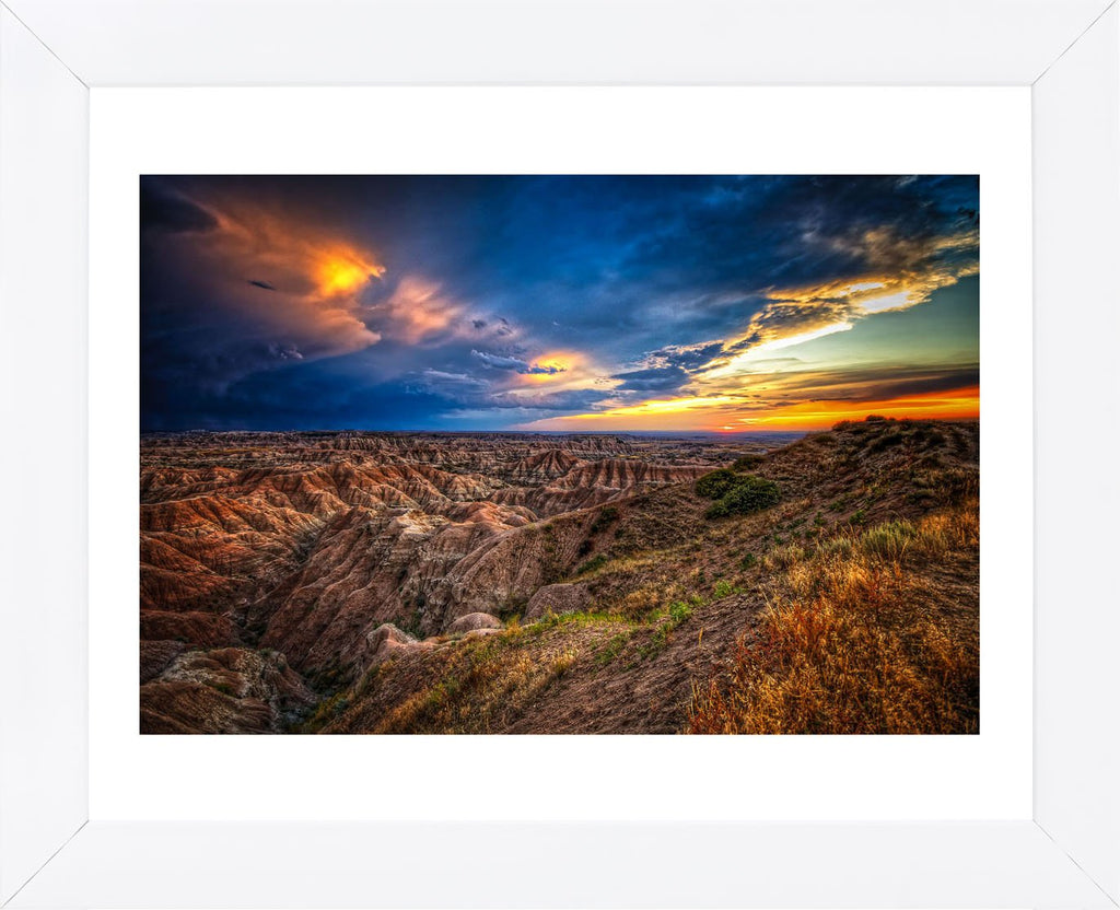 Badlands after Storm #3 (Framed) | McGaw Graphics