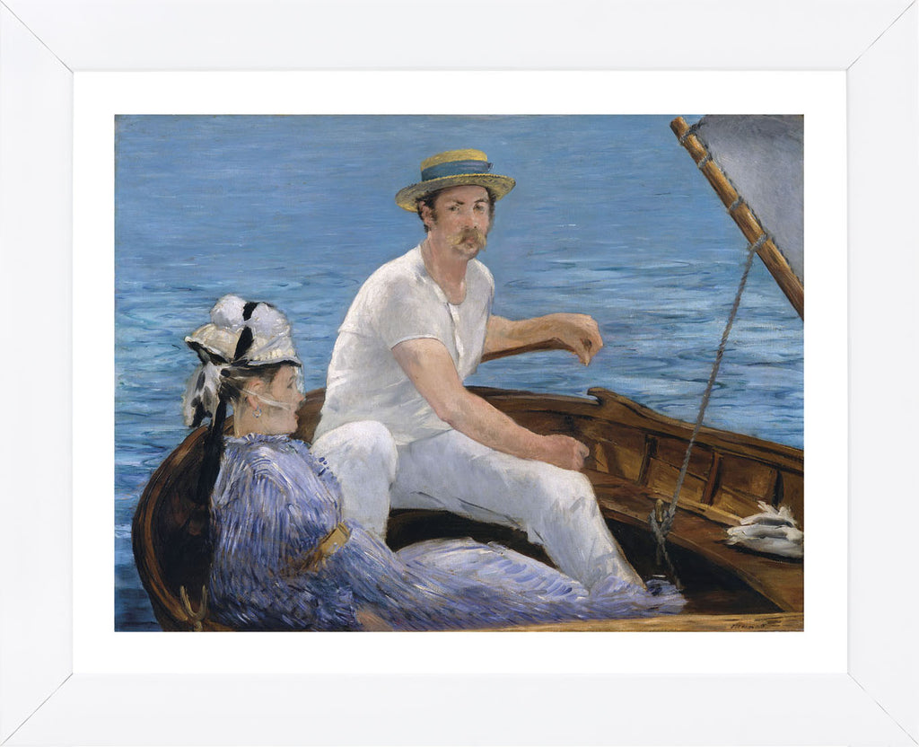 Boating, 1874 (Framed) | McGaw Graphics