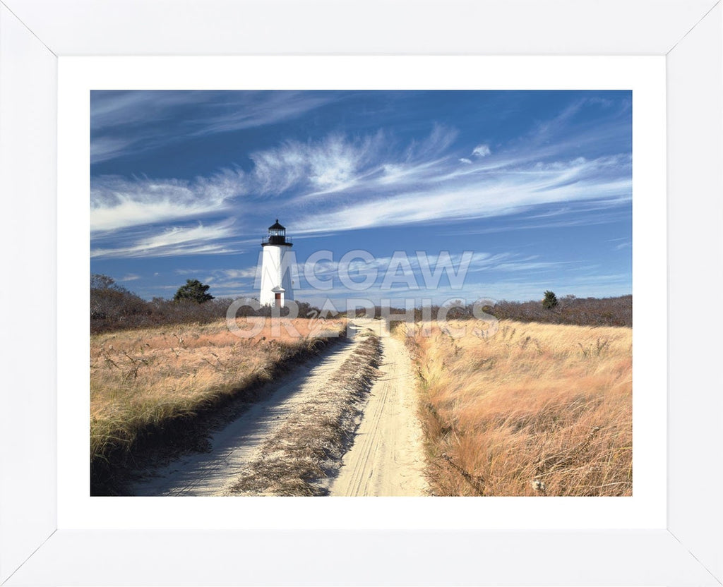 Cape Poge Lighthouse (Framed) | McGaw Graphics