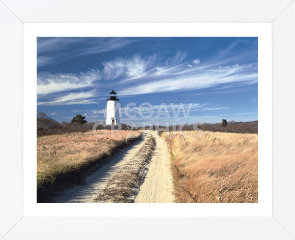 Cape Poge Lighthouse (Framed) | McGaw Graphics