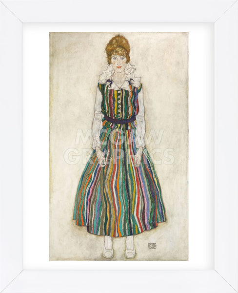 Portrait of Edith (the artist’s wife), 1915 (Framed) | McGaw Graphics