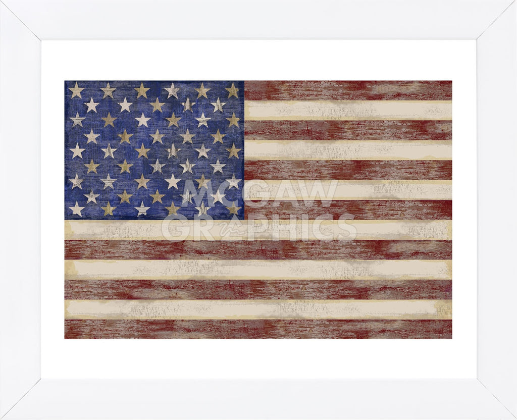 U.S. Flag (Framed) | McGaw Graphics
