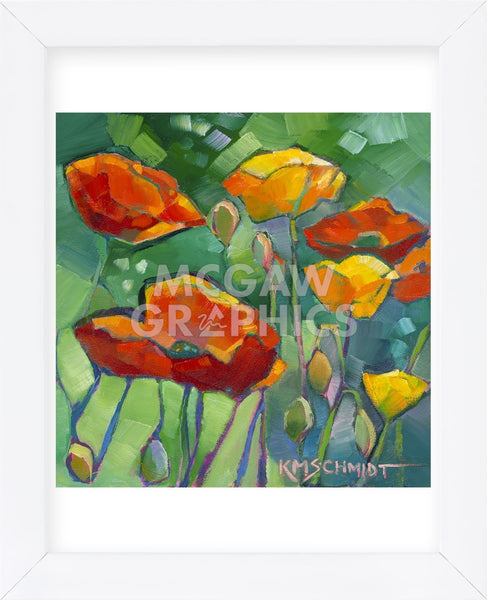 Poppy Dance (Framed) | McGaw Graphics