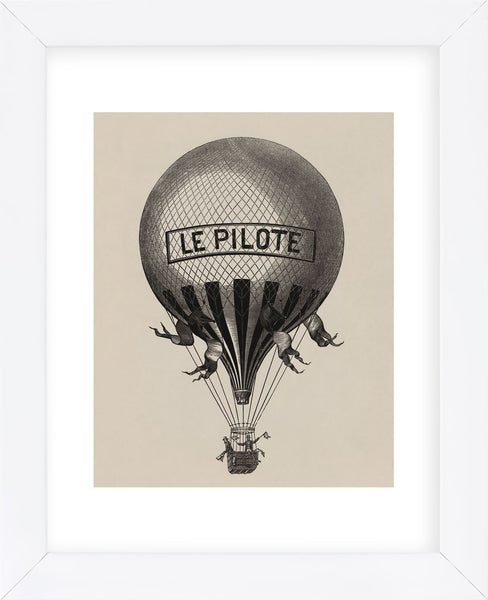 Le Pilote (Framed) | McGaw Graphics