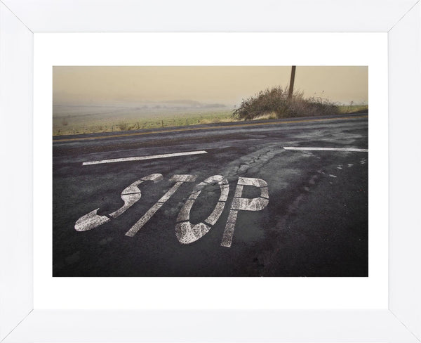 Stop Landscape (Framed) | McGaw Graphics