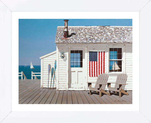 Dockside Flag (Framed) | McGaw Graphics