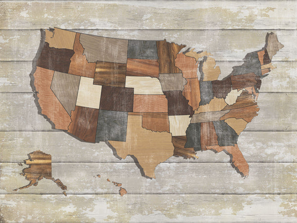Wood Map | McGaw Graphics