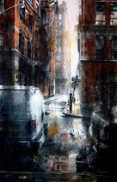 Jersey Street, rain | McGaw Graphics